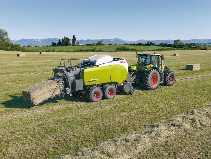 Claas : des performances accrues pour la Quadrant 5300 - Entraid