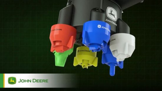 John Deere contrôle les buses avec ExactApply - Entraid