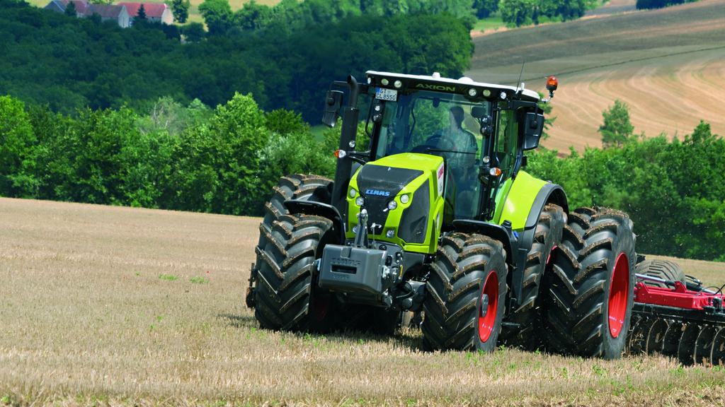 Choix élargi pour les tracteurs Claas Axion 800 - Entraid