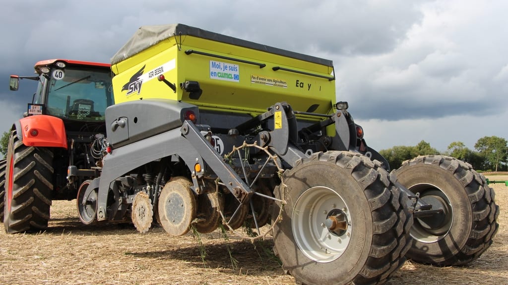 Semis direct semoir à dent à disque Salon aux champs 2017
