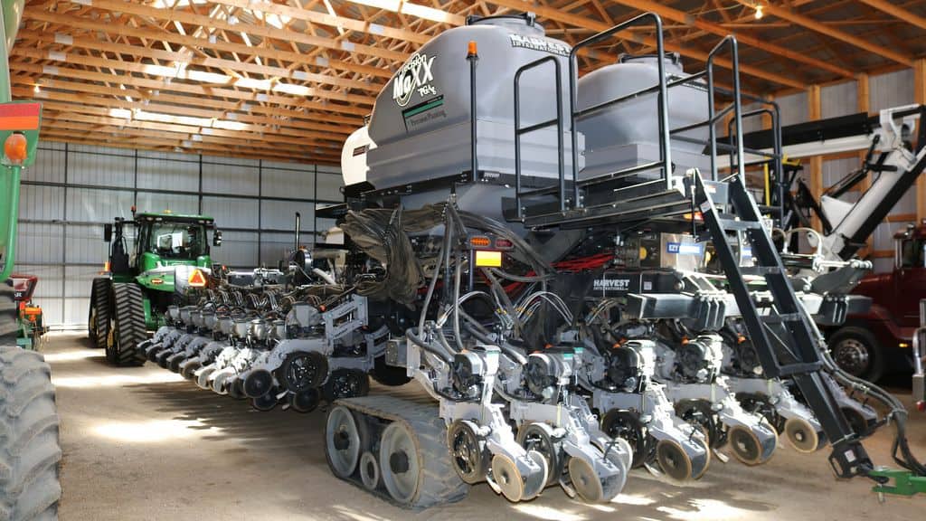 Semoir monograine Harvest International XXL pour le semis direct