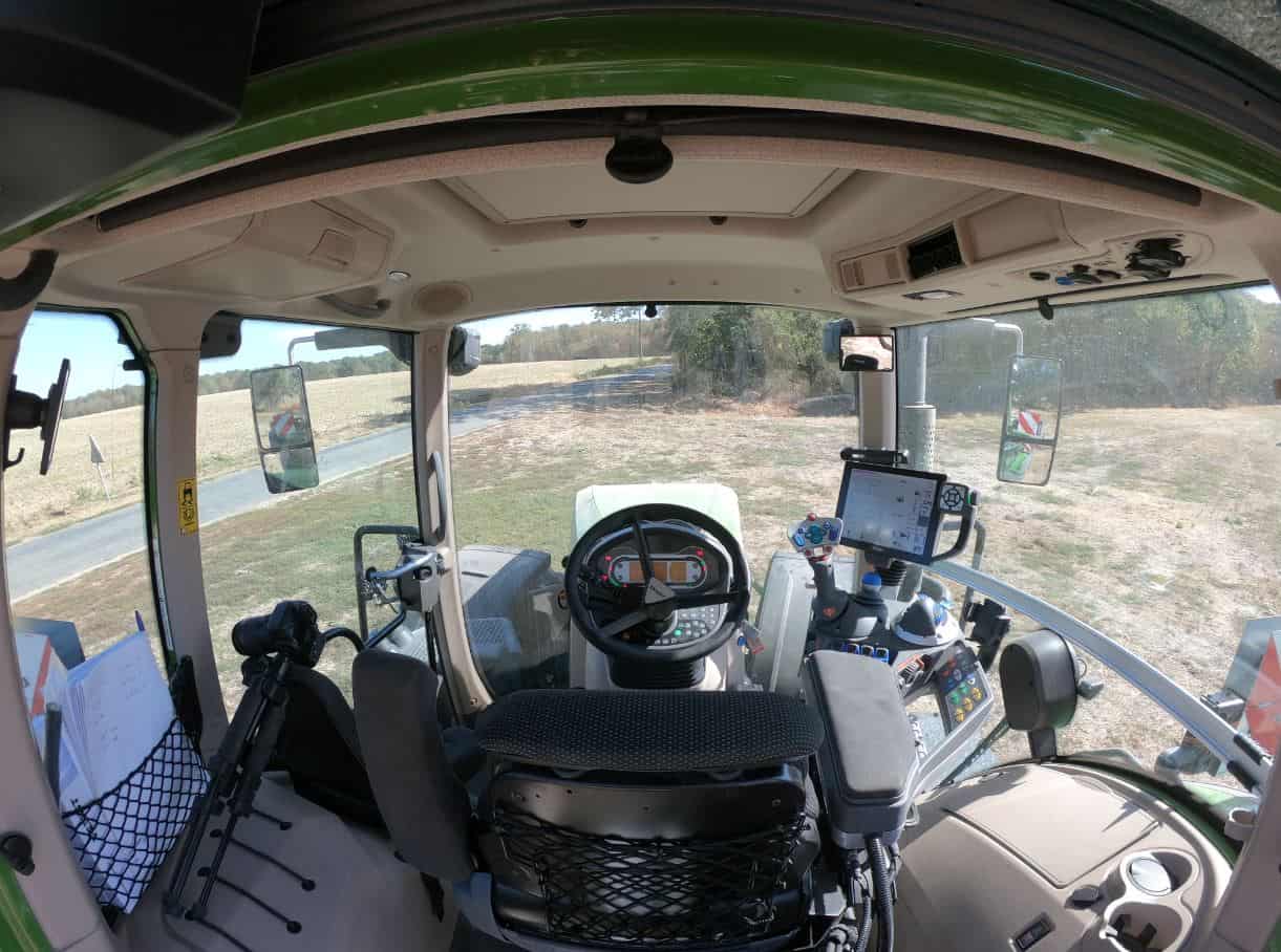 Immersion en cabine des Fendt 942 Vario, Grip assistant, Essais