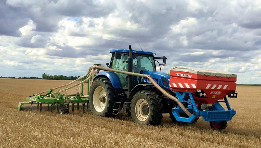 Des dents pour le semis direct chez Duro - Entraid