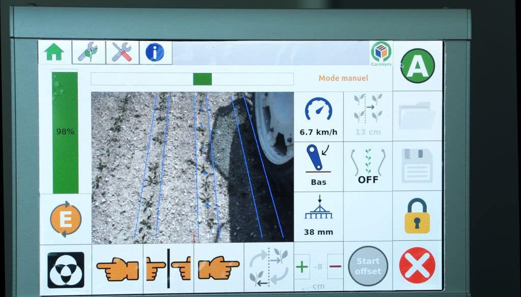 Cette caméra Cormiers pour bineuses a un oeil de lynx - Entraid