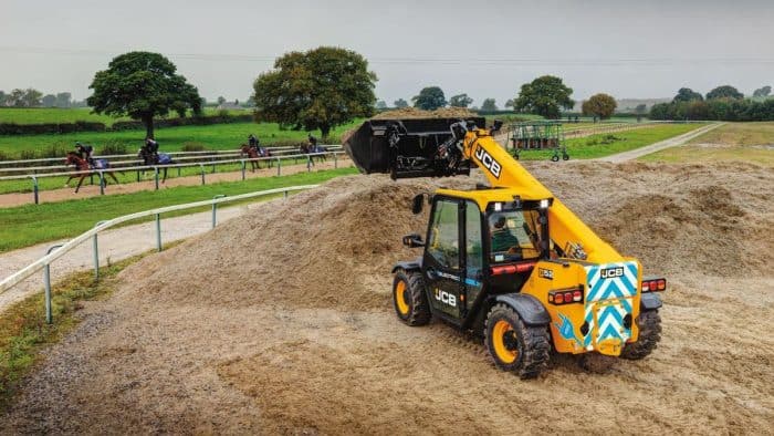 JCB Telescopic 525-60E : premier télescopique électrique de JCB - Entraid