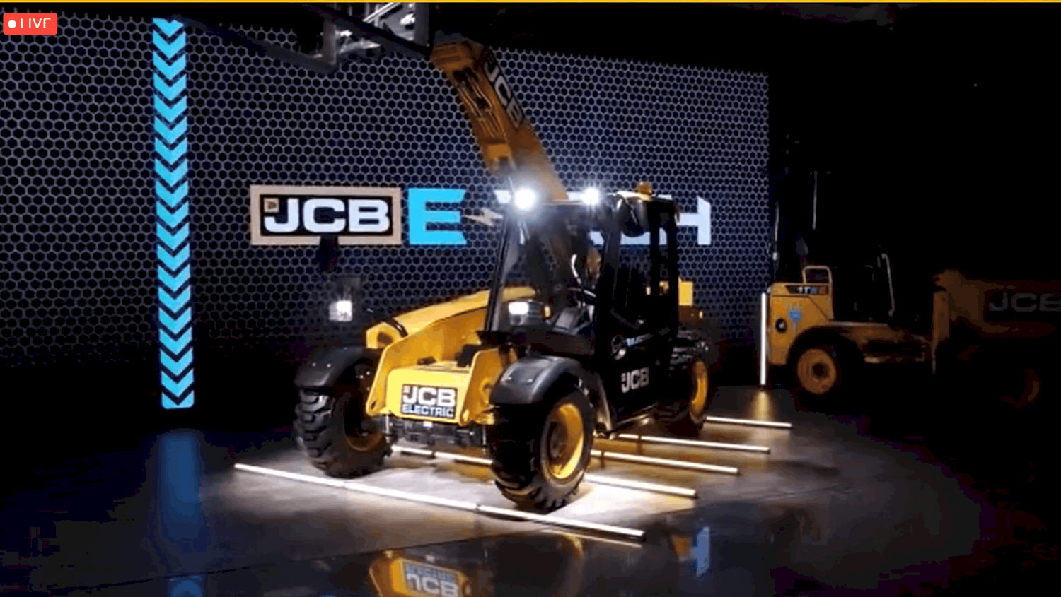 JCB Telescopic 525-60E : premier télescopique électrique de JCB - Entraid