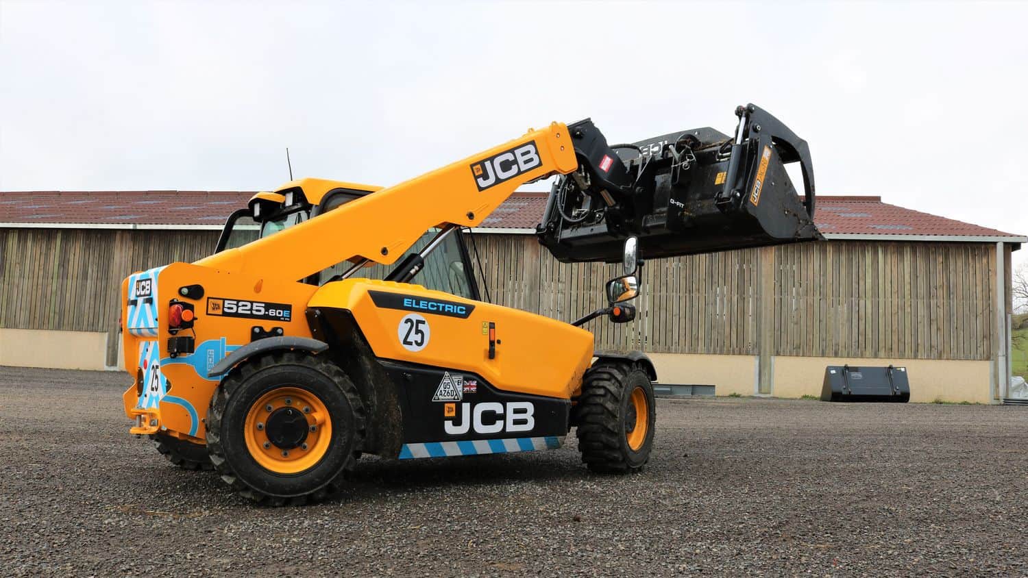 Fonctionnement d'un télescopique électrique : le JCB 525-60E - Entraid