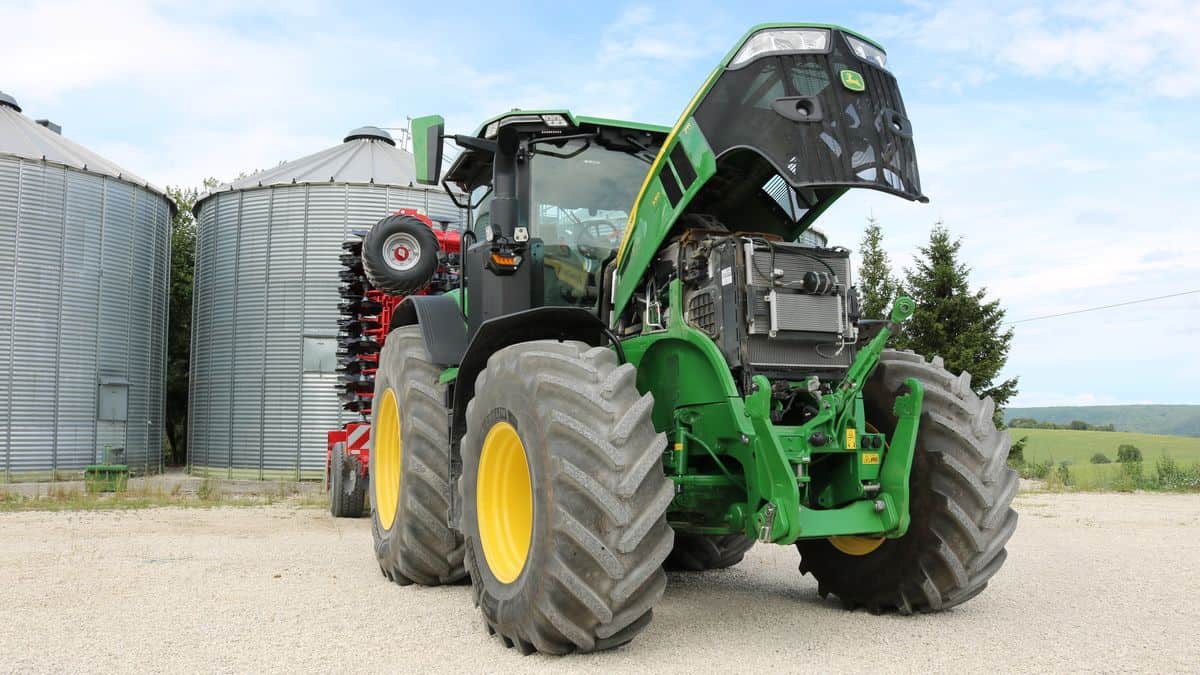 Essai tracteur John Deere 7R 330 Ultimate - Test drive 7R 330 - Entraid