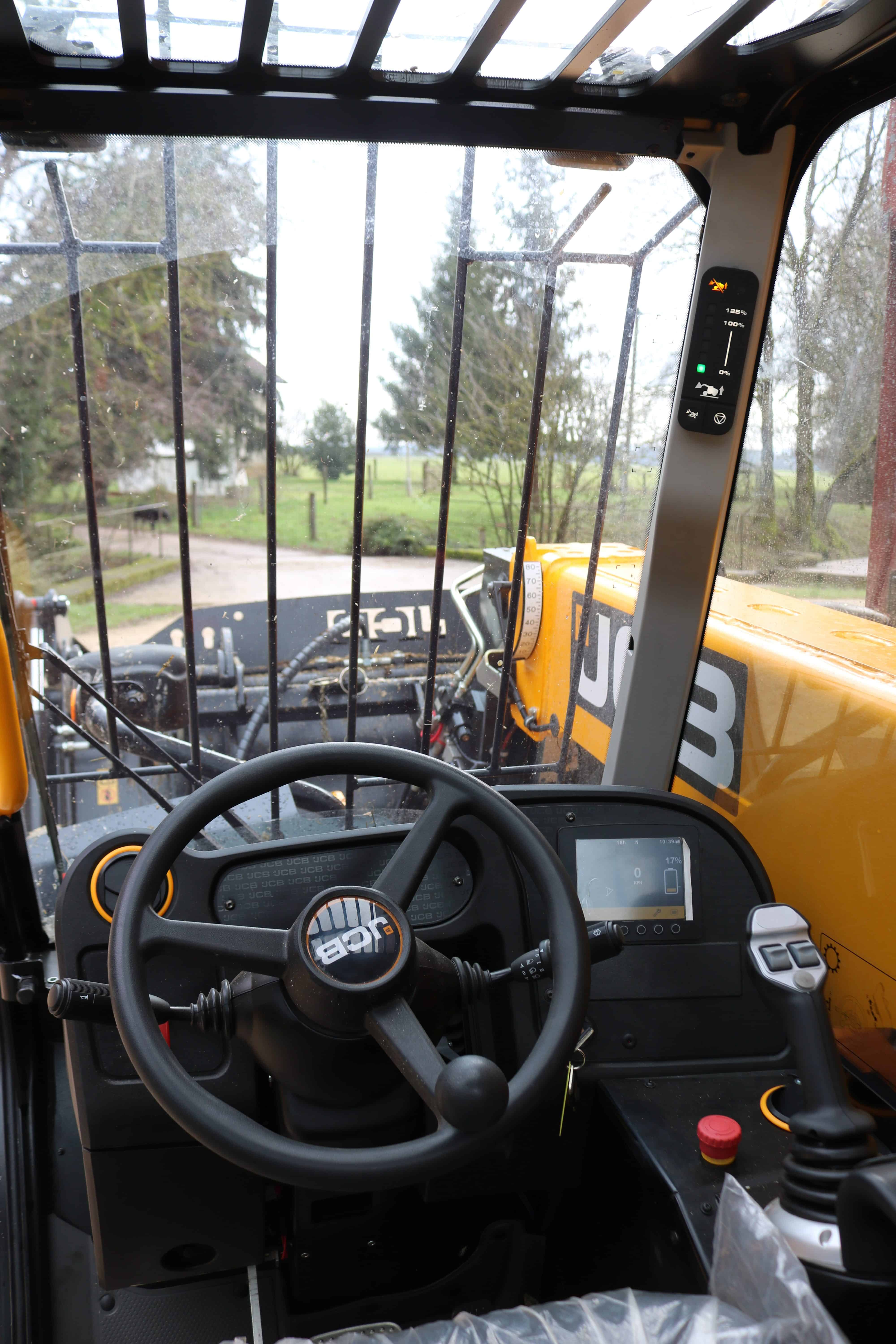 Essai télescopique électrique JCB 525-60E : autonomie, prix, avis - Entraid