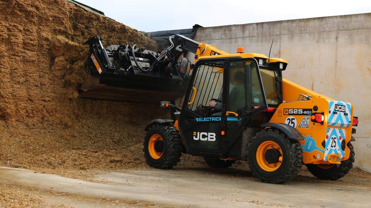 Essai télescopique électrique JCB 525-60E : autonomie, prix, avis - Entraid