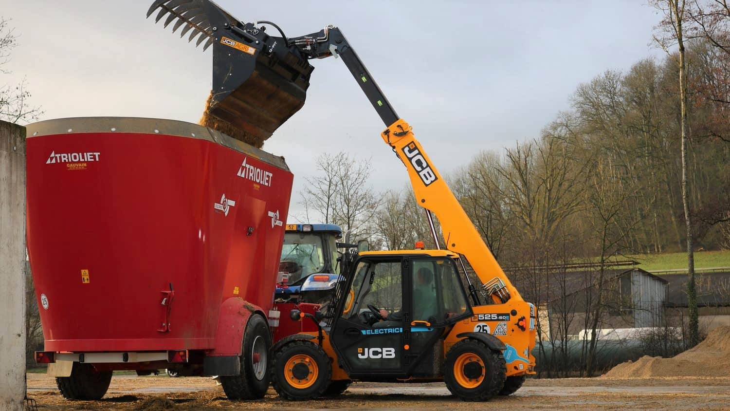 Essai télescopique électrique JCB 525-60E : autonomie, prix, avis - Entraid