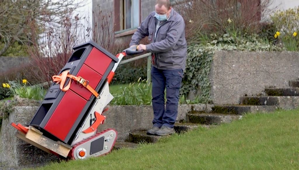 Diable électrique Super Mule de RSA Concept pour monter les marches