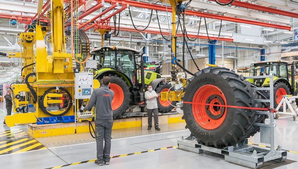 Modernisation de l’usine Claas du Mans et inauguration du siège - Entraid