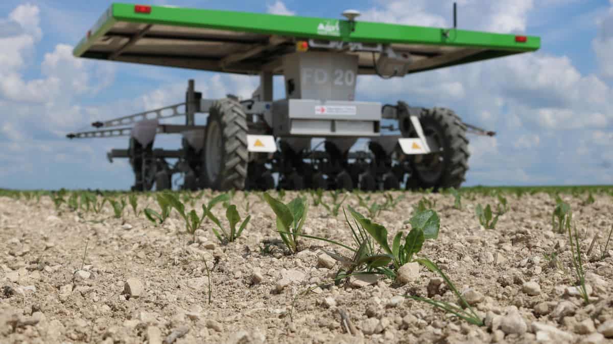 Caractéristiques robot FarmDroid FD20: capacité, fiche technique et prix