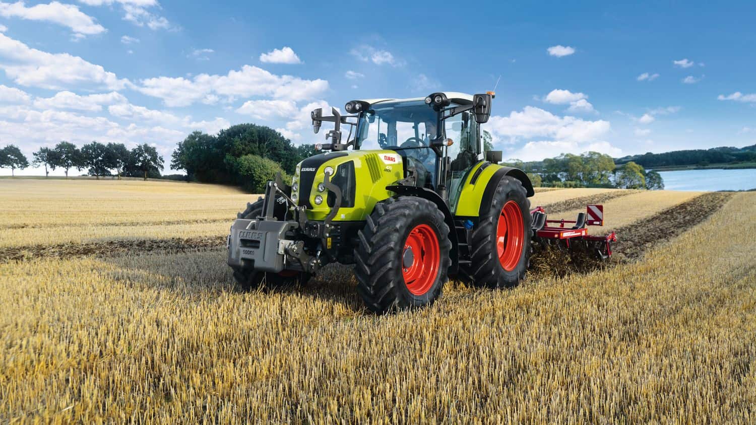 Pack confort premium Claas disponible en option sur les Arion 460 et 470