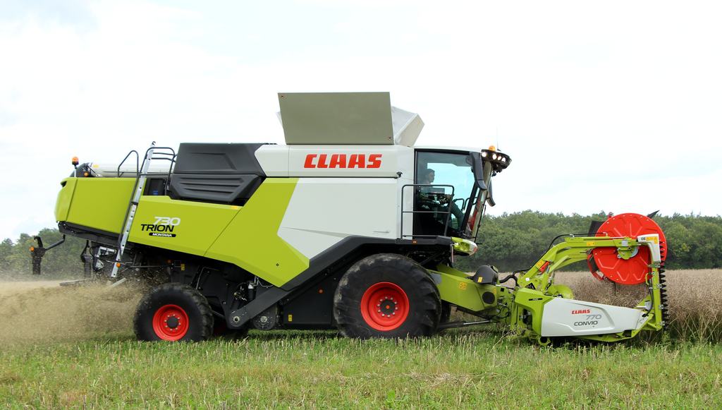 Claas Trion : la moissonneuse-batteuse qui remplace la Tucano