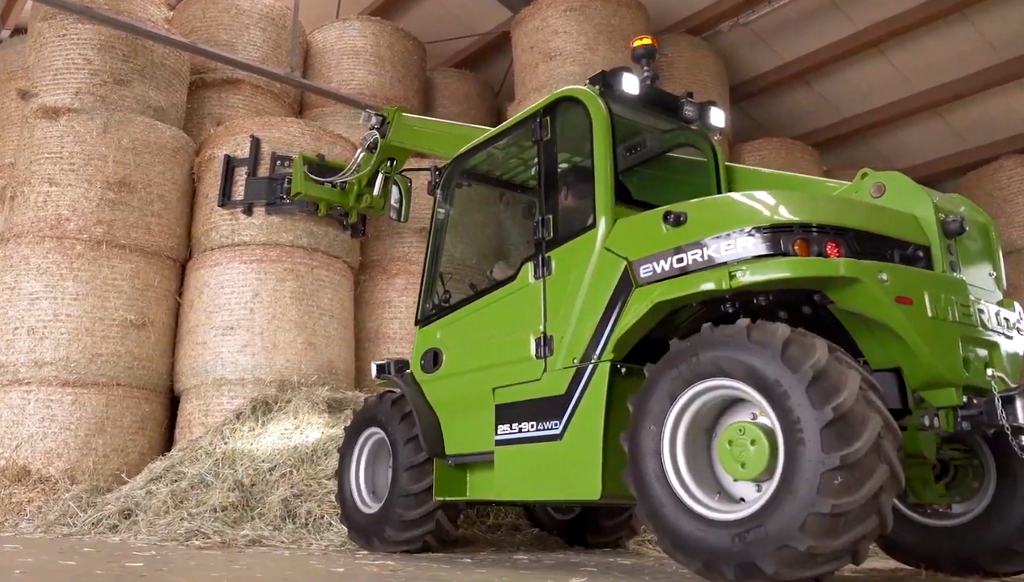Télescopique électrique Merlo e-Worker 25.5-60 et e-Worker 25.5-90