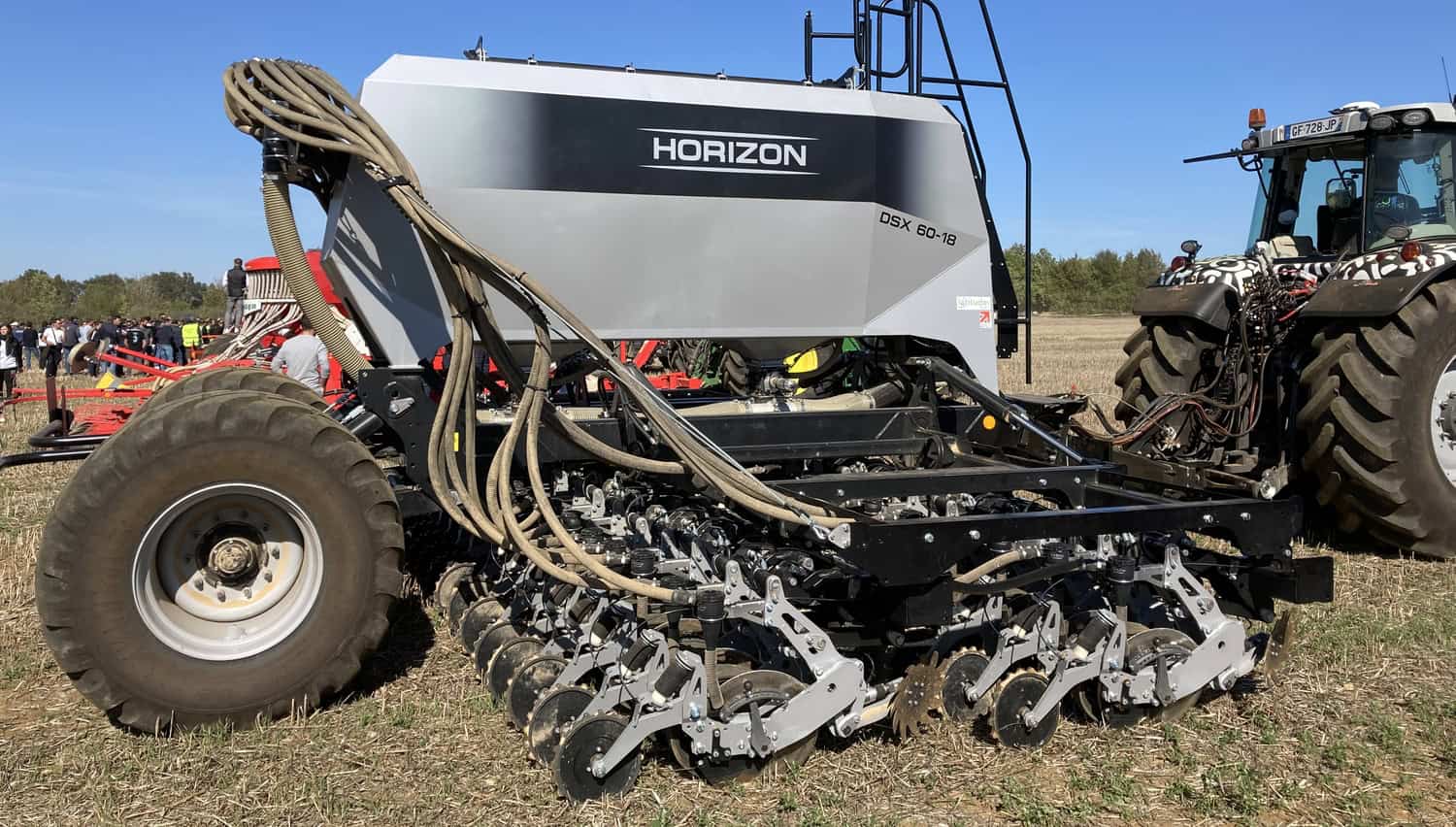 Semoir Horizon DSX pour l'agriculture de conservation des sols