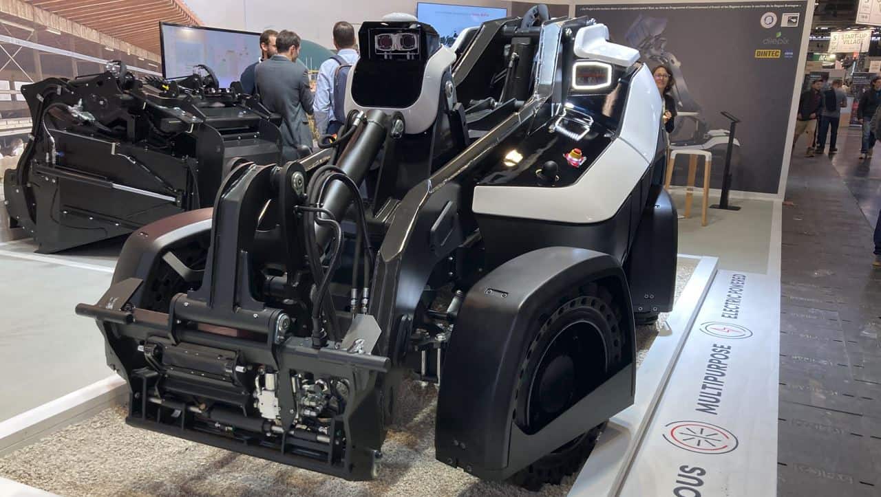 Robot ManuRob Loadix : une manutention télescopique autonome