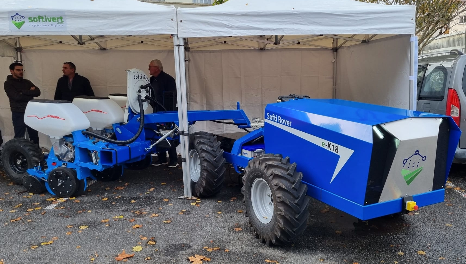 Softi Rover e-K18 : un robot agricole grandes cultures conçu en France