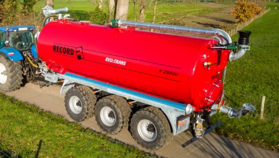 Une tonne typée transport pour le lisier et le digestat