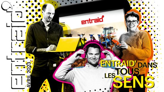Entraid magazine avril : contenu numerique et stockage de l'eau