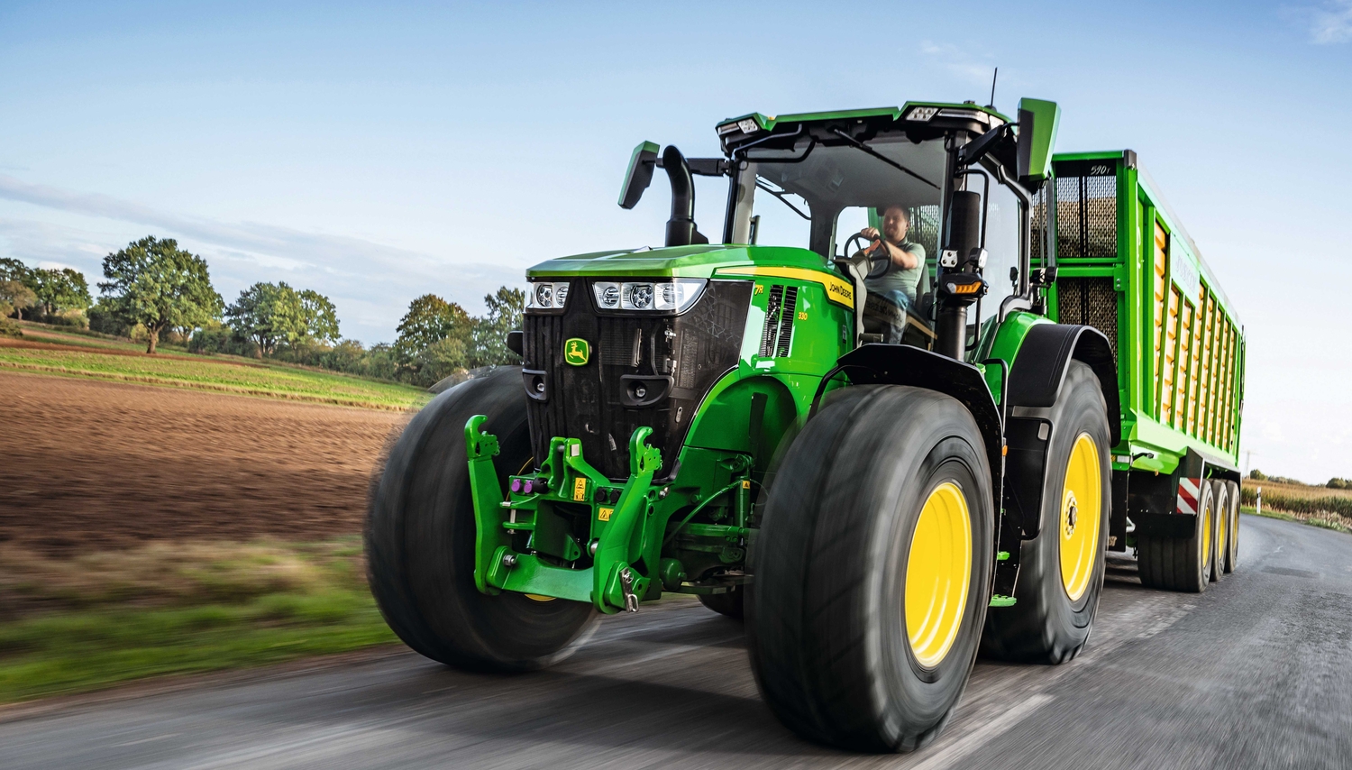 Confort et précision pour les tracteurs John Deere