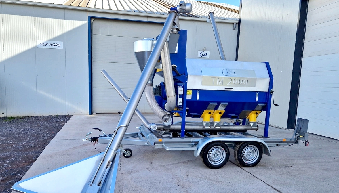Un trieur de grain mobile d’une capacité de 10 t/h - Entraid