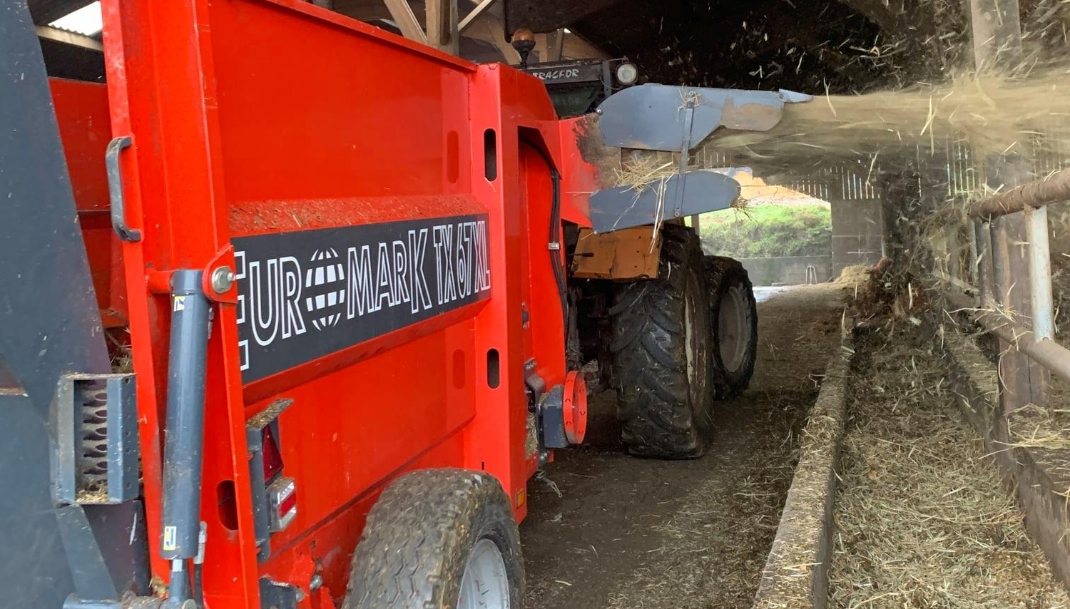 Pailleuses Euromark : embrayage progressif du démêleur