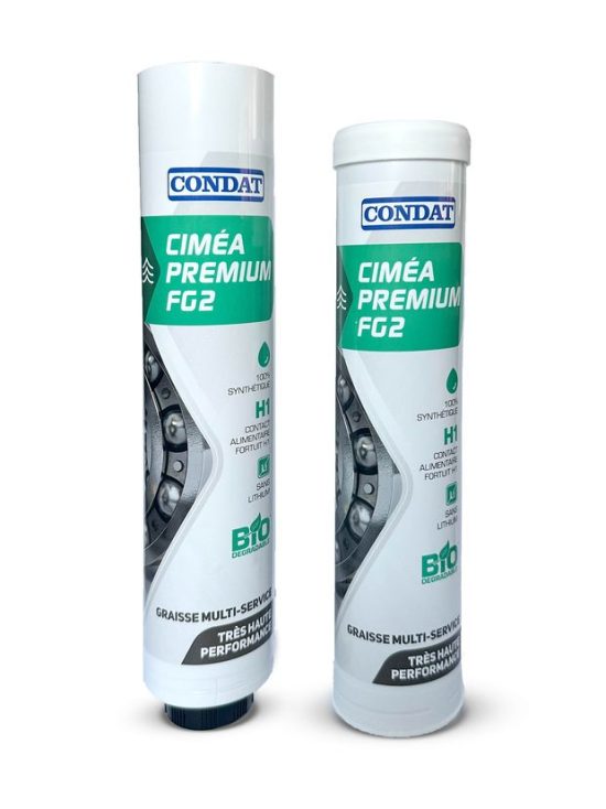 Condat: une graisse biodégradable et de qualité alimentaire