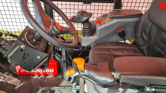 Manitou Steering Ministick : conduire sans volant son télescopique