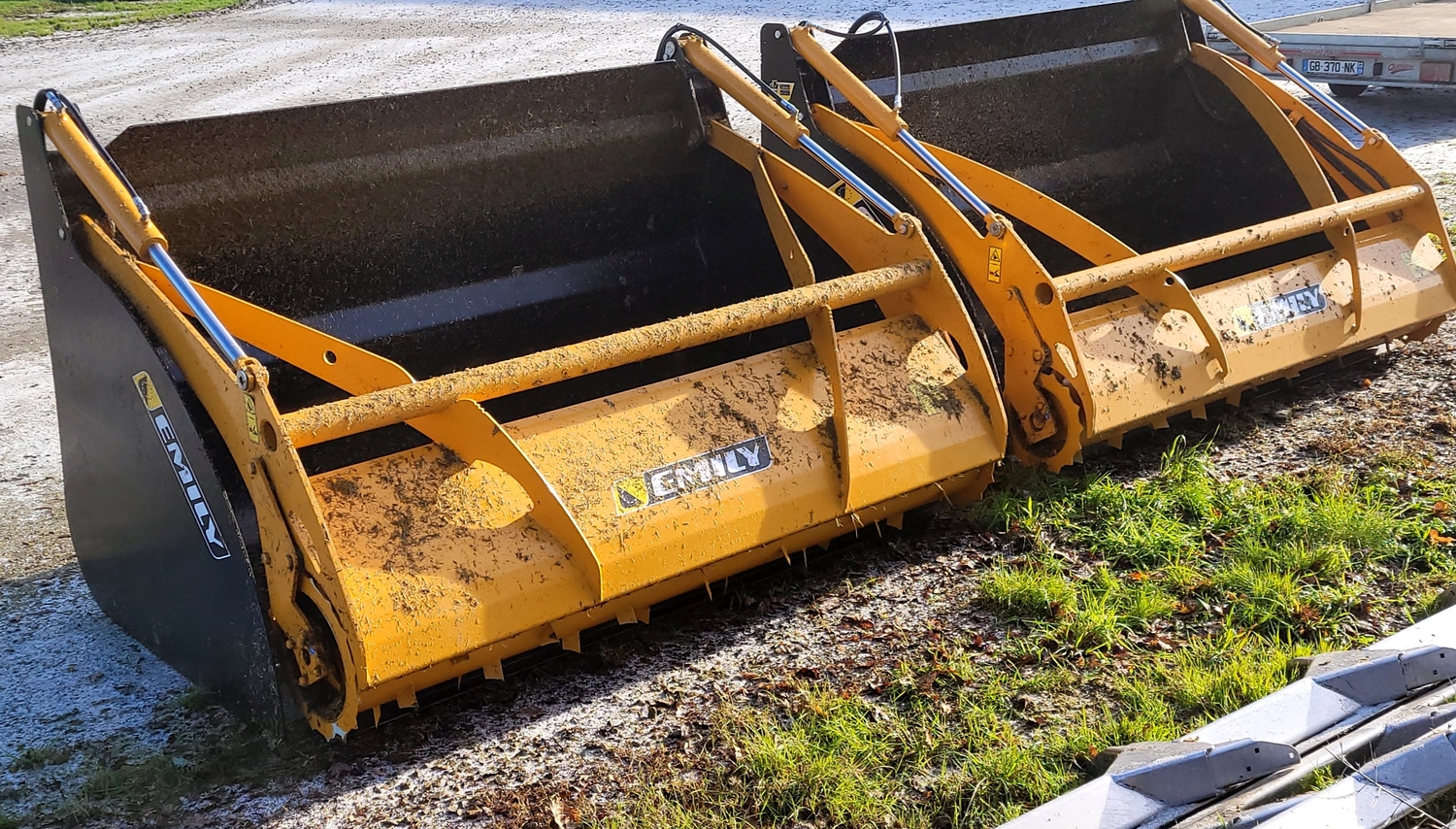 Godet désileur Emily GRM : une capacité de 2,9 m3