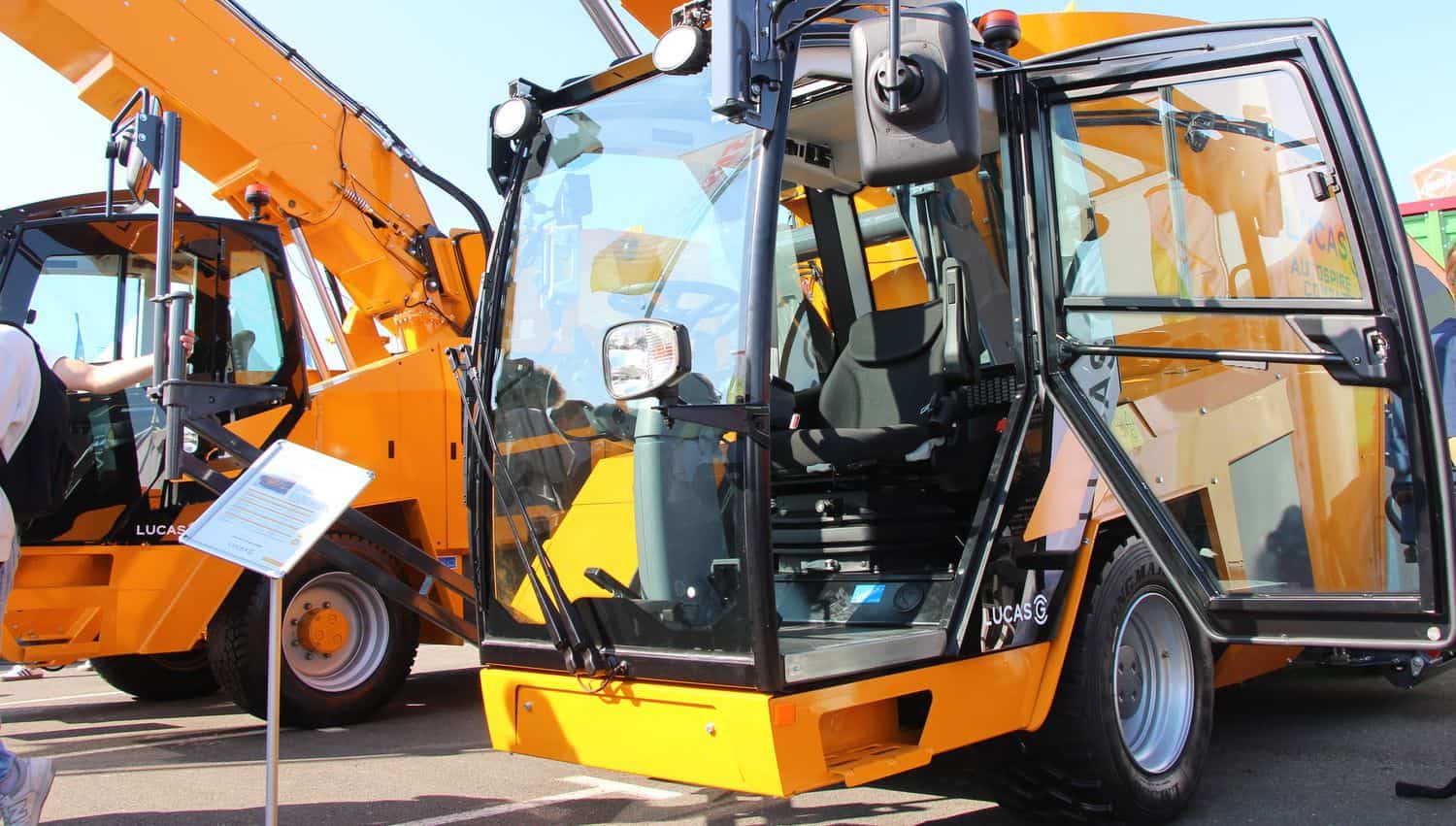 Lucas G Autospire: nouvelle cabine sur les désileuses automotrices