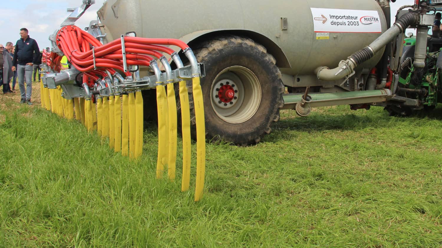 Rampe à pendillards Mastek en retrofit d'une tonne Pichon