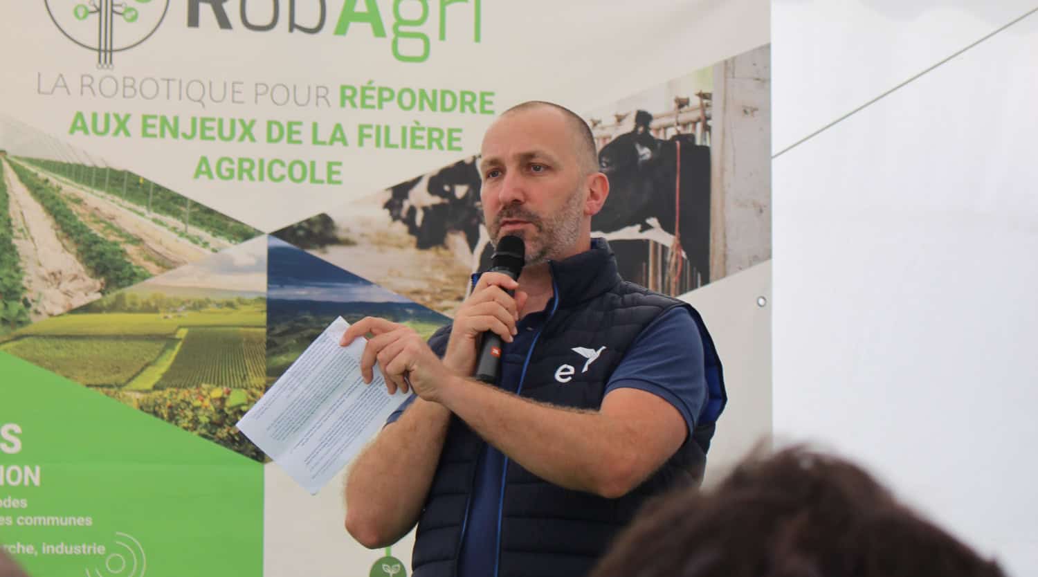Robotique agricole en France : travailler sur le plaisir du métier