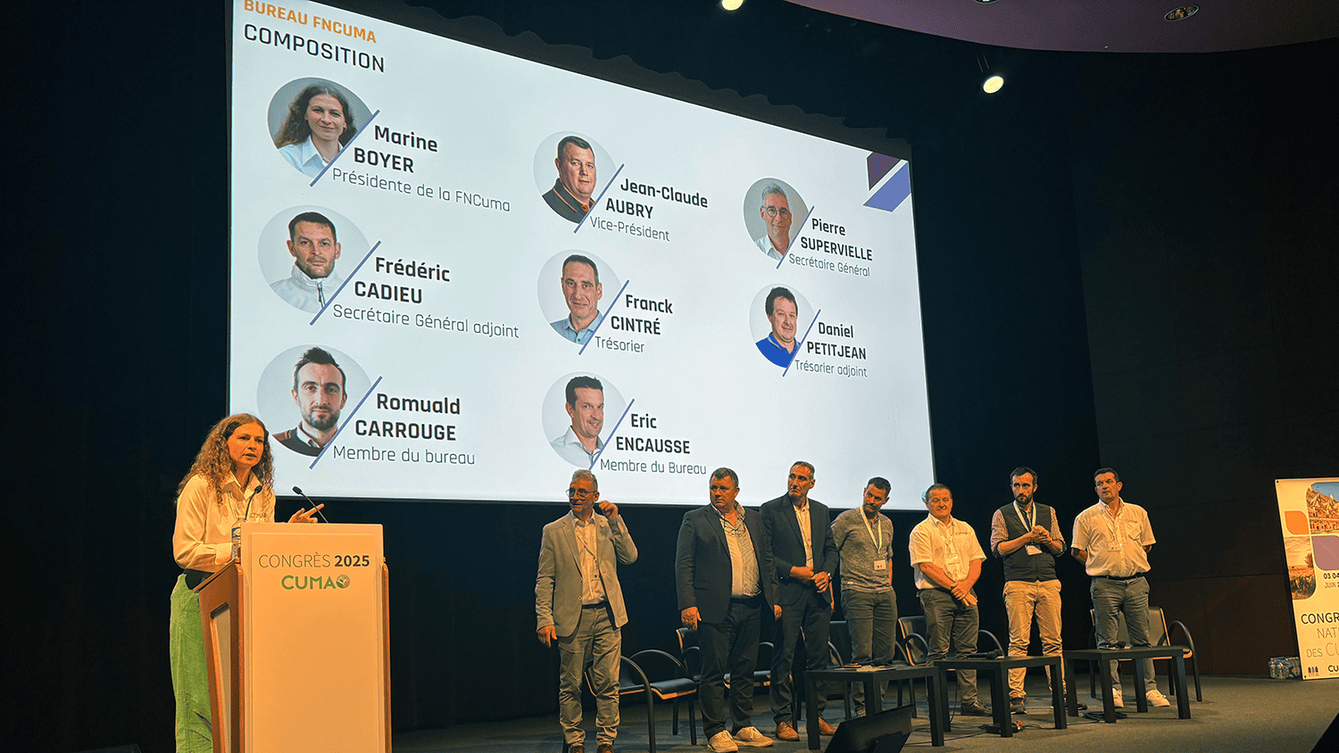 Positions Fncuma annonces ministérielles : Marine Boyer s'impose