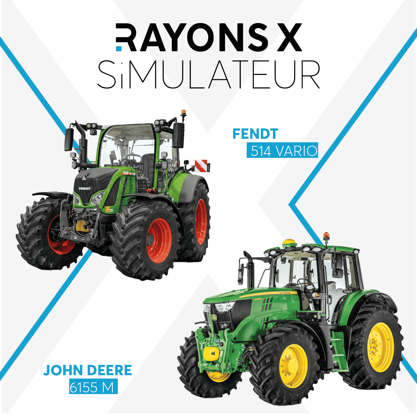 John Deere 6155 M et Fendt 514 Vario : place au duel