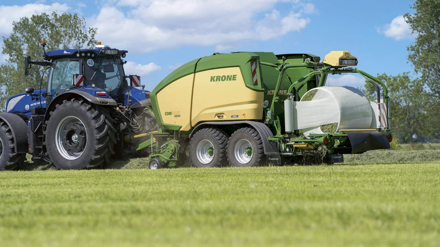 Krone ComPack Pro : présentation du combiné d’enrubannage