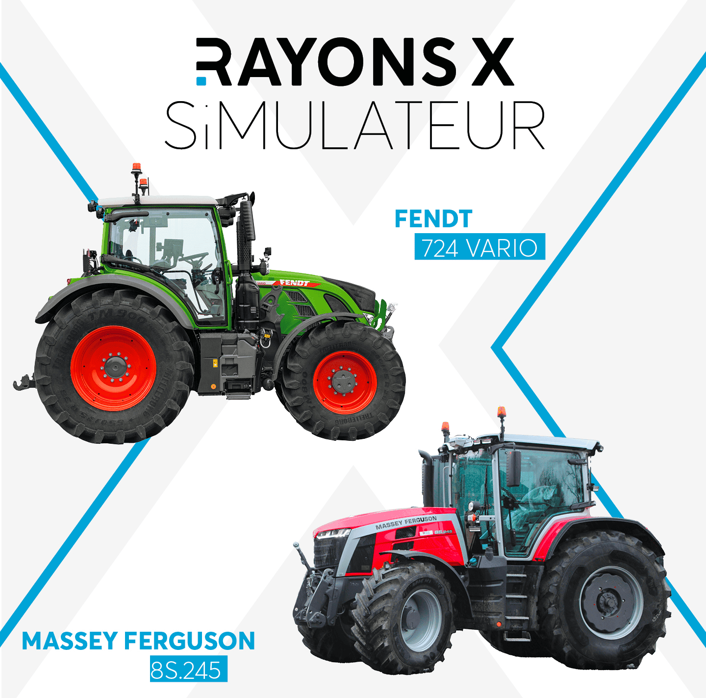 Fendt 724 Vario et Massey Ferguson 8S.245 : qui se démarque